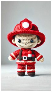 Amigurumi Fireman Crochet Free Pattern - Free Amigurumi Pattern