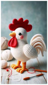 Amigurumi Rooster Crochet Free Pattern - Free Amigurumi Pattern
