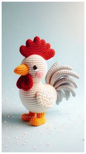 Amigurumi Rooster Crochet Free Pattern - Free Amigurumi Pattern