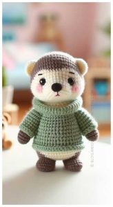 Amigurumi Ferret Crochet Free Pattern - Free Amigurumi Pattern