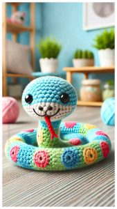 Amigurumi Snake Crochet Free Pattern - Free Amigurumi Pattern
