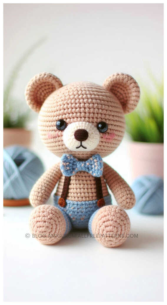 Amigurumi Bear Free Crochet Pattern - Free Amigurumi Pattern
