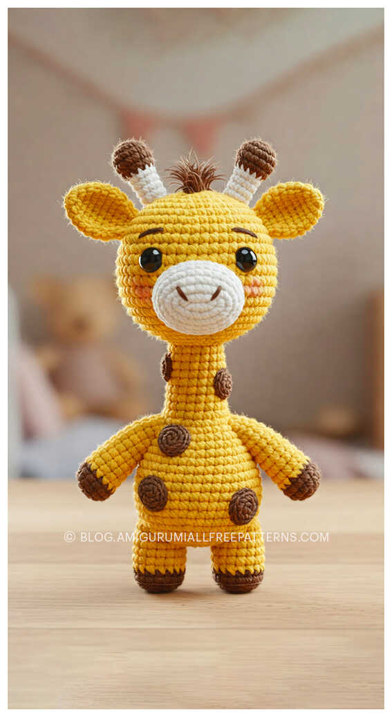 Crochet Giraffe Amigurumi Free Pattern - Free Amigurumi Pattern