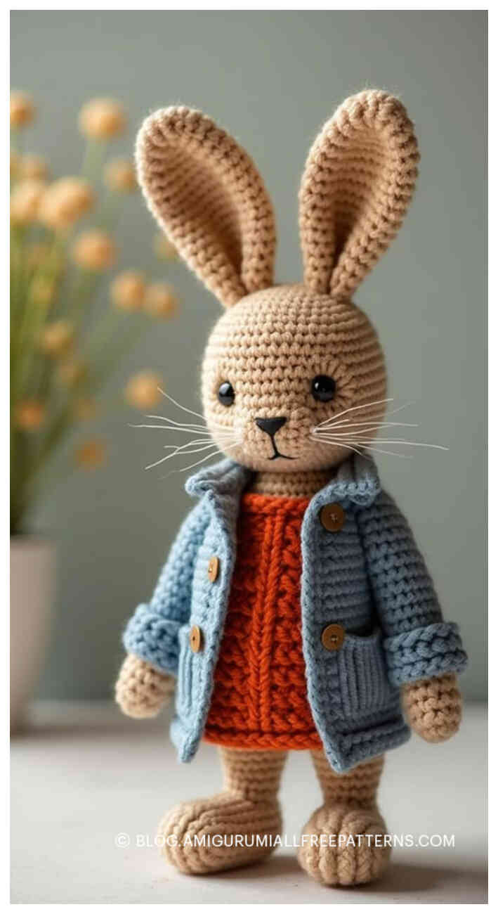 Amigurumi Mini Bunny Free Crochet Pattern - Free Amigurumi Pattern