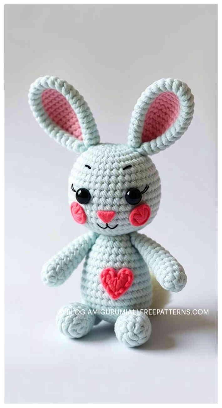 Amigurumi Mini Bunny Free Crochet Pattern - Free Amigurumi Pattern