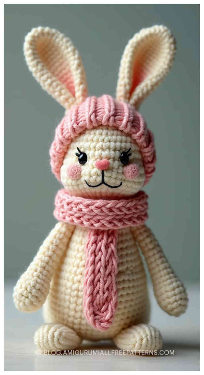 Amigurumi Mini Bunny Free Crochet Pattern - Free Amigurumi Pattern