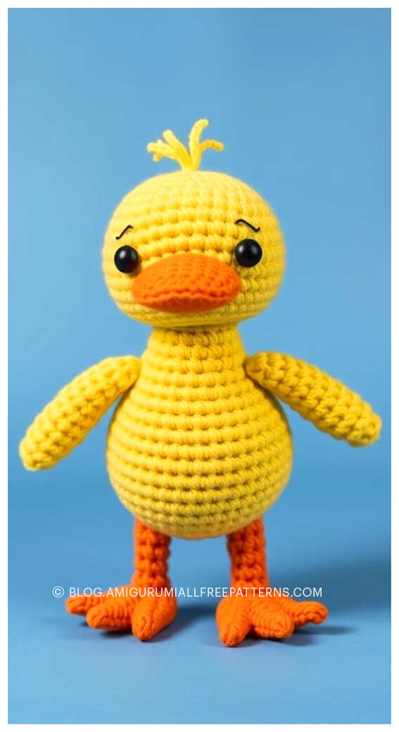 Amigurumi Cute Ducks Free Crochet Pattern - Free Amigurumi Pattern