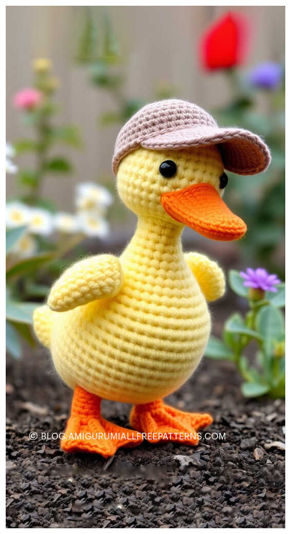 Amigurumi Cute Ducks Free Crochet Pattern - Free Amigurumi Pattern