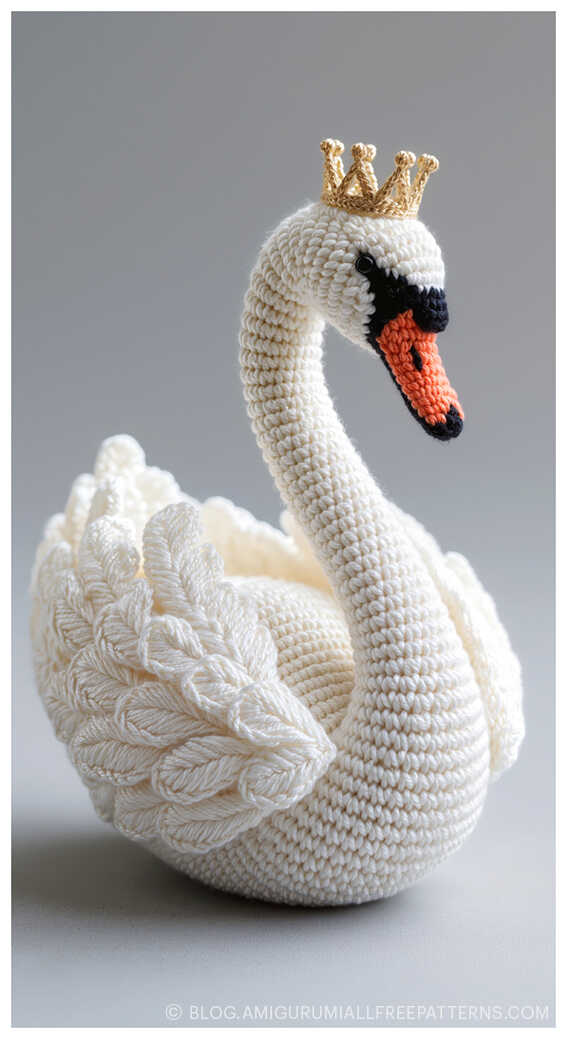 Free Crochet Swan Amigurumi Pattern - Free Amigurumi Pattern
