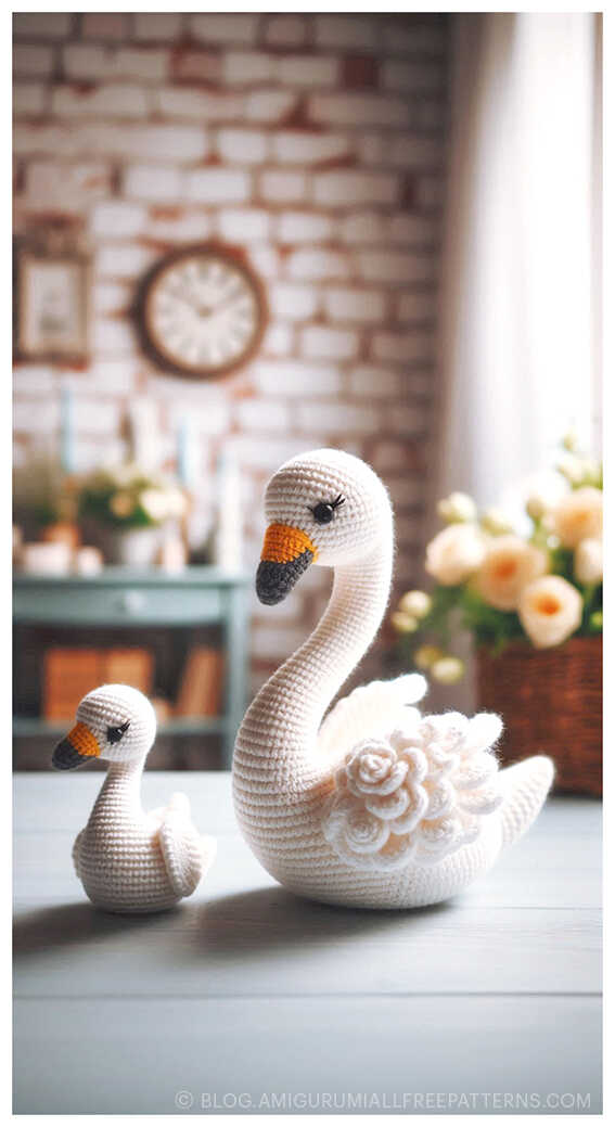 Free Crochet Swan Amigurumi Pattern - Free Amigurumi Pattern
